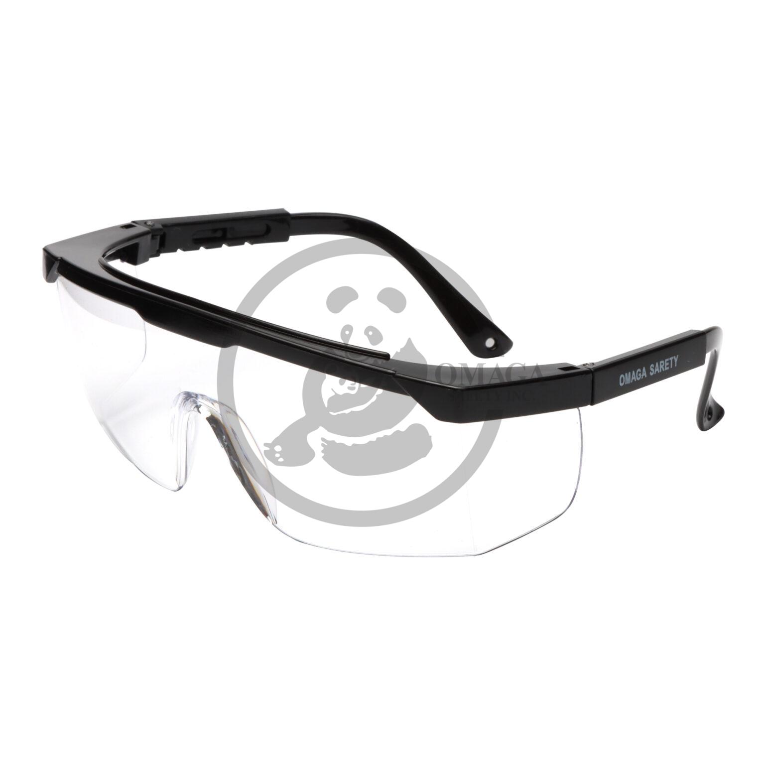 GS-01 SAFETY GOGGLES B/W - Omaga Safety: Before You Start — Be Safety Smart