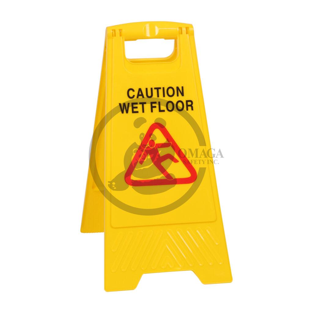 RS-05 CAUTION WET FLOOR - Omaga Safety: Before You Start — Be Safety Smart