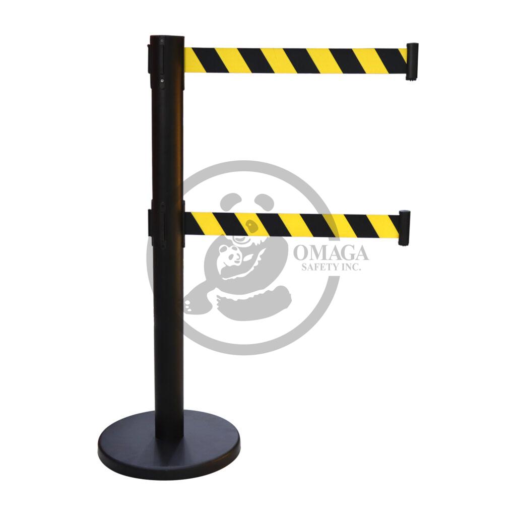 RS-21E STANCHION DOUBLE BLACK B/Y BELT - Omaga Safety: Before You Start ...