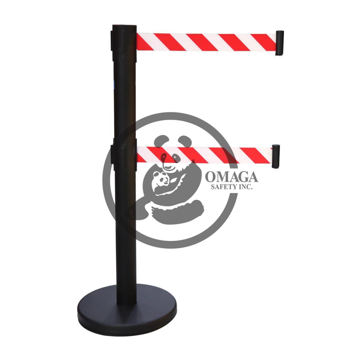 RS-21E STANCHION DOUBLE BLACK R/W BELT - Omaga Safety: Before You Start ...