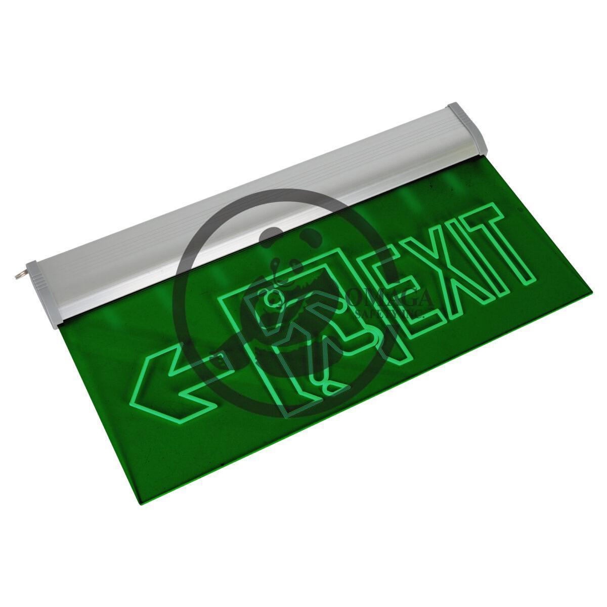 RS-38C EXIT LEFT SIDE SIGNAGE CLEAR - Omaga Safety: Before You Start ...
