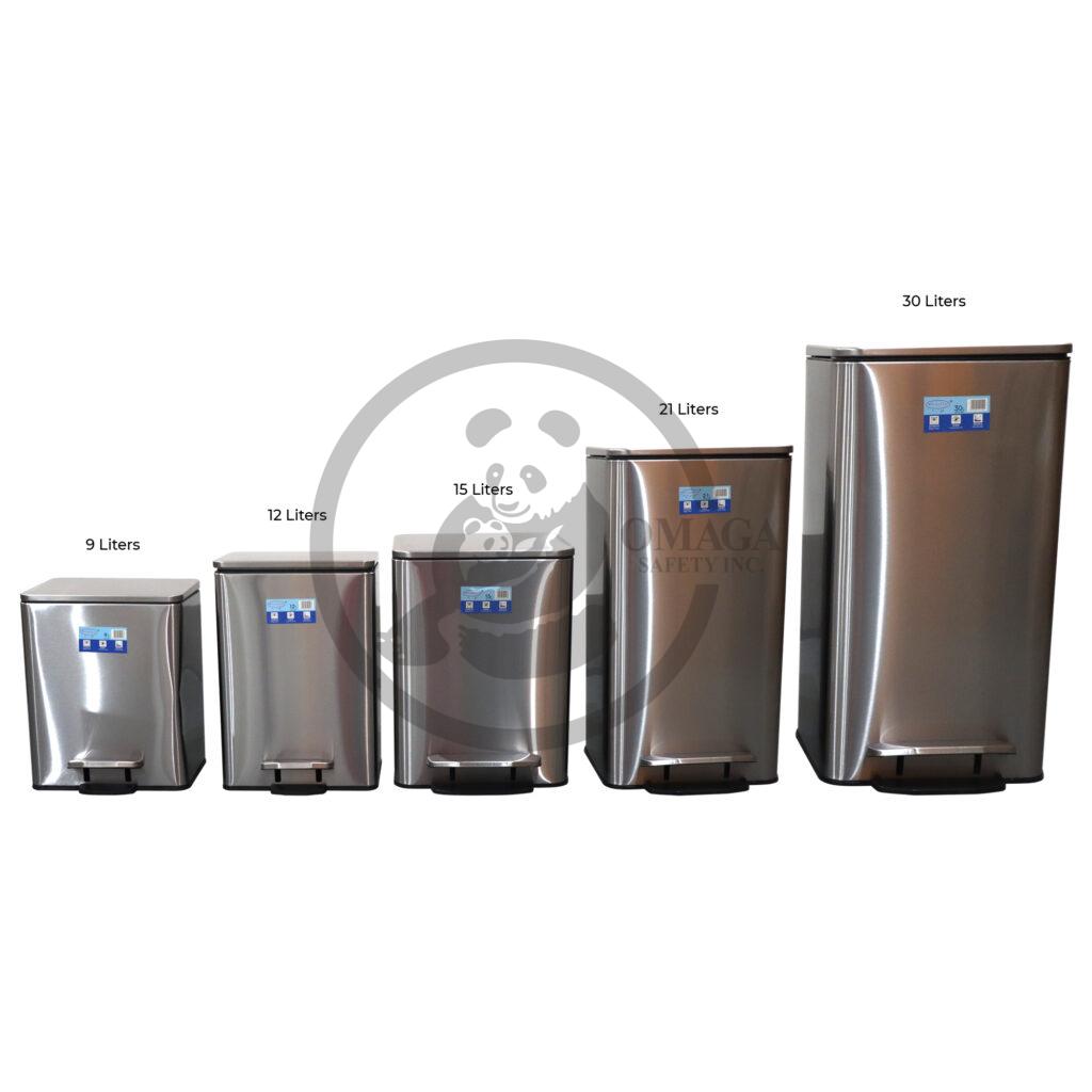 RS-44 SQUARE TRASH BIN - Omaga Safety: Before You Start — Be Safety Smart