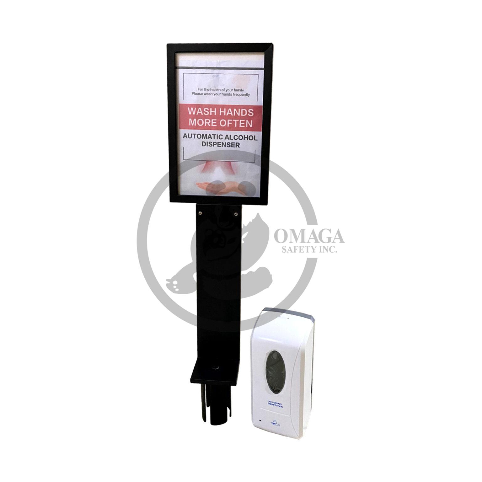 RS-54A ALCOHOL DISPENSER STAND TYPE - Omaga Safety